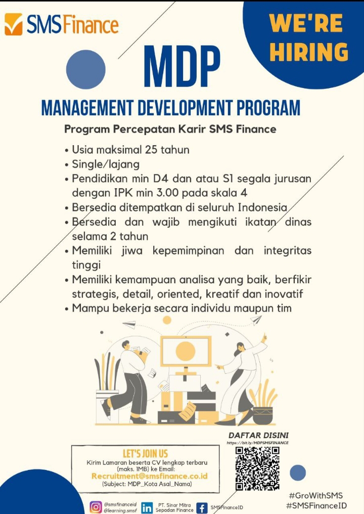 Lowongan pekerjaan Management Development Program - Nugasin.com
